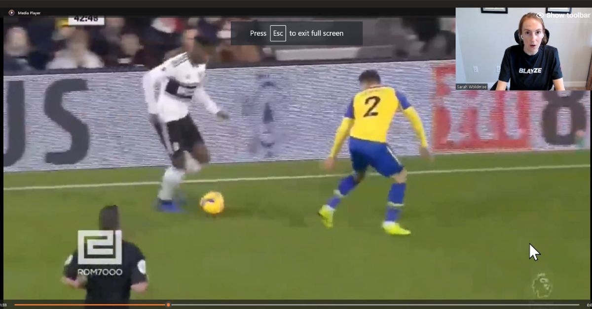 Genius Through Ball – Outside Pass | Blayze