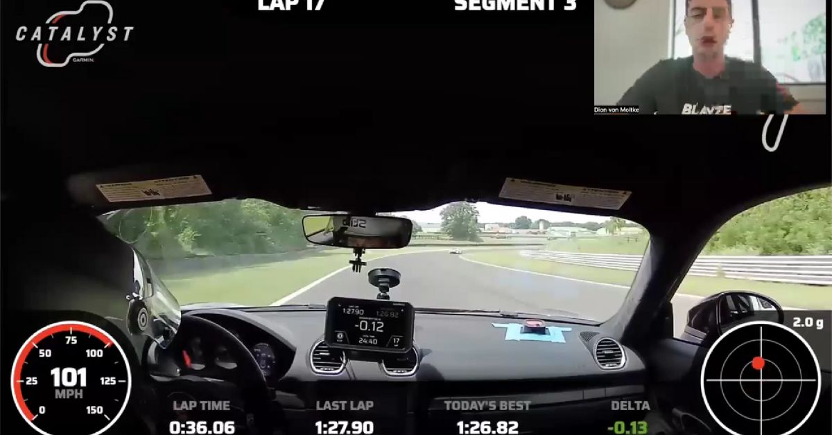 Braking Lighter to Enter Faster in a High-Speed Corner | Blayze